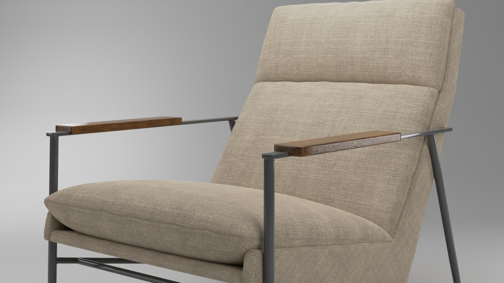 3D Kinsley Chair model - TurboSquid 2086637