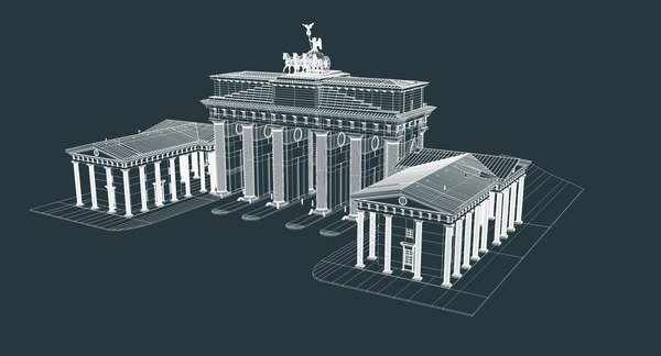 Brandenburger Tor 3D-Modell - TurboSquid 1357229