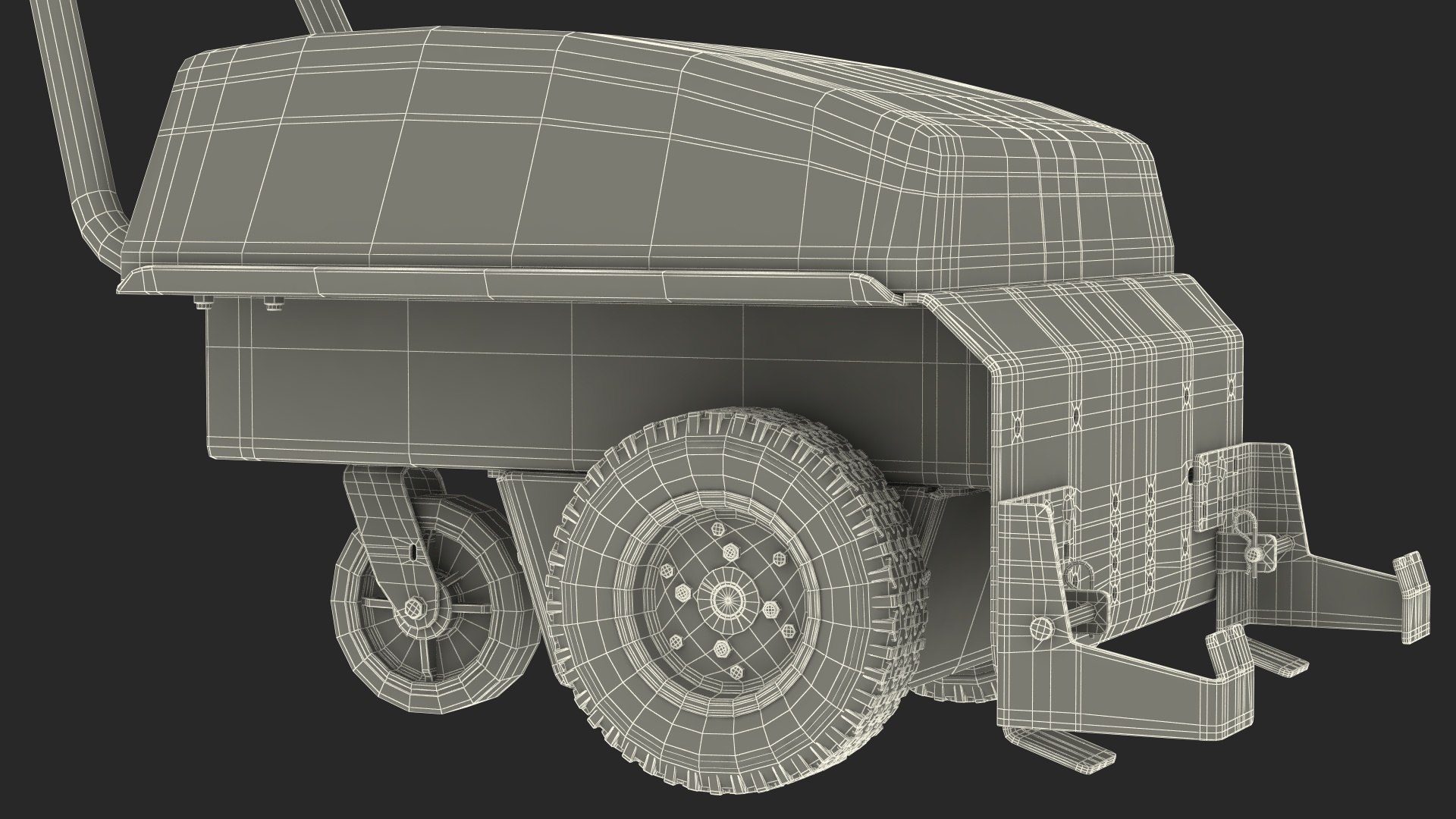 3D model Electric Shopping Cart Retriever New - TurboSquid 2040979