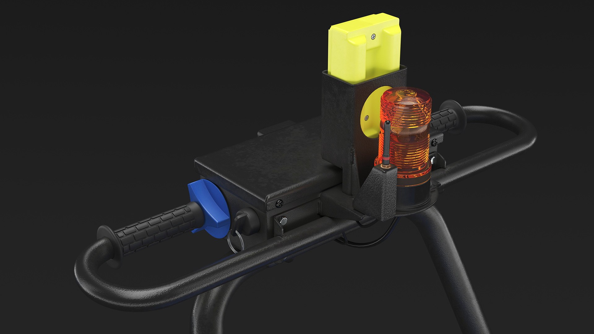 3D Model Electric Shopping Cart Retriever New - TurboSquid 2040979