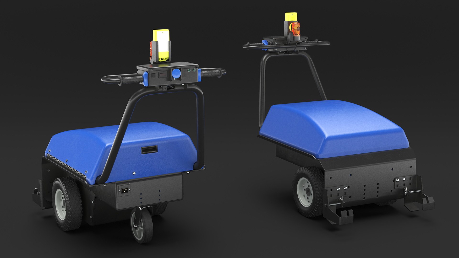 3D Model Electric Shopping Cart Retriever New - TurboSquid 2040979