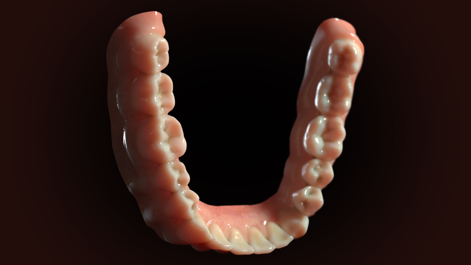 3D Dentures Medicine Anatomy Redshift - TurboSquid 1559600