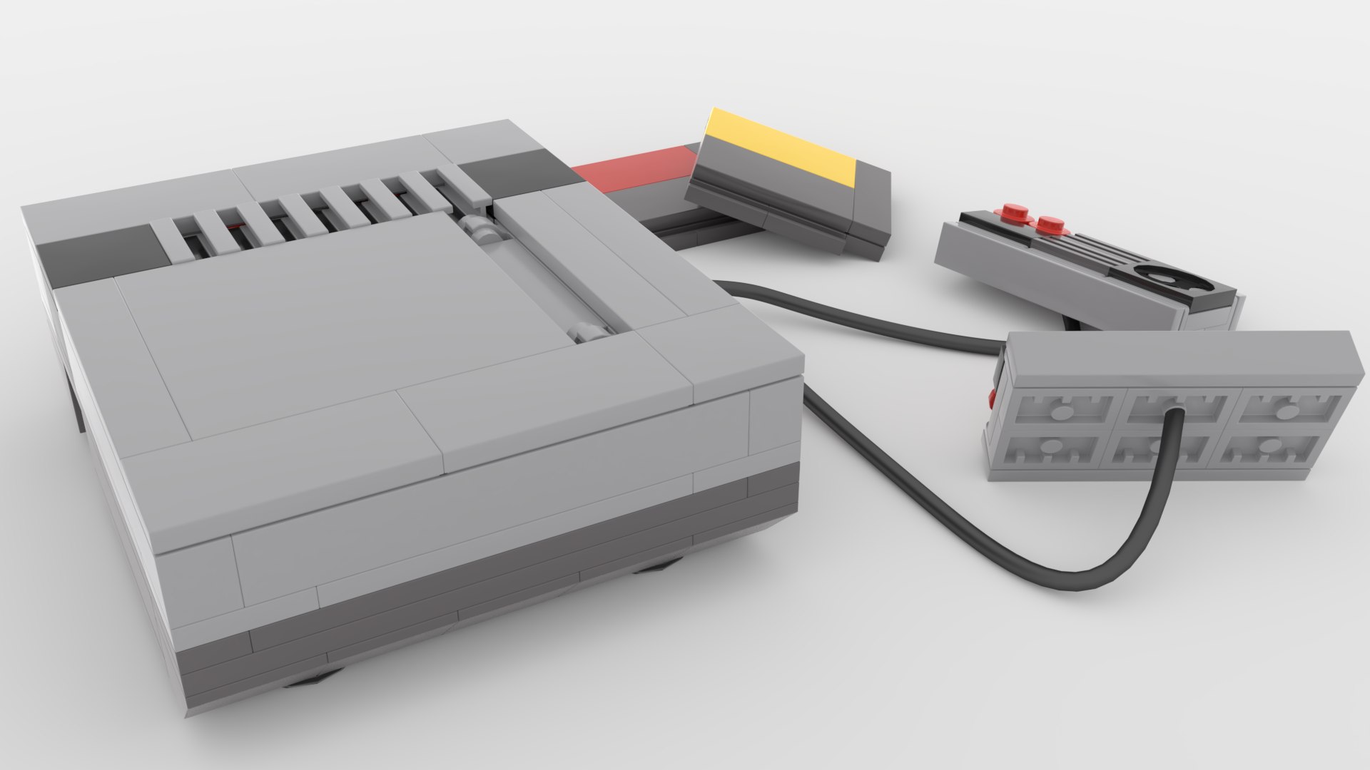 3D Lego NES Games Console Model - TurboSquid 1834966