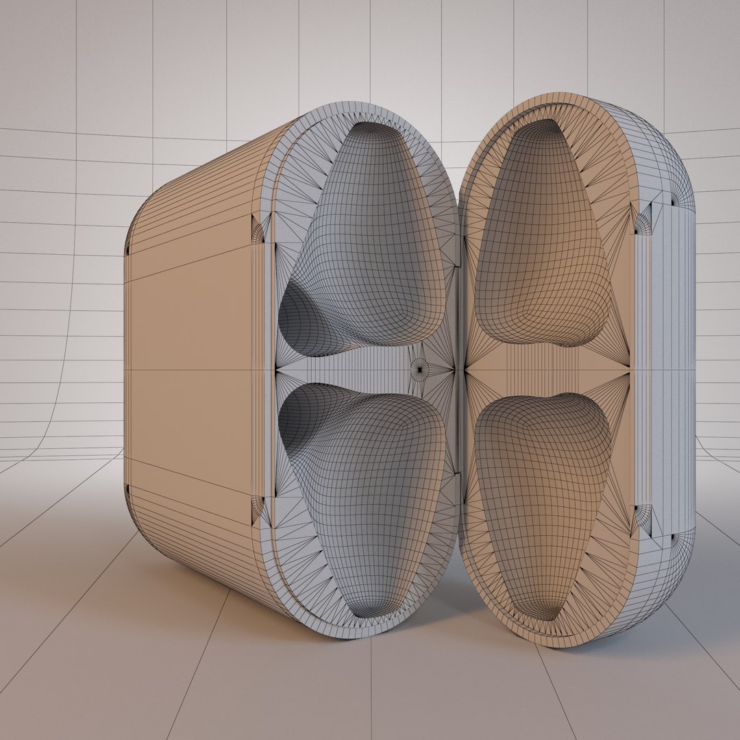 3d Model Airpods Case Usb