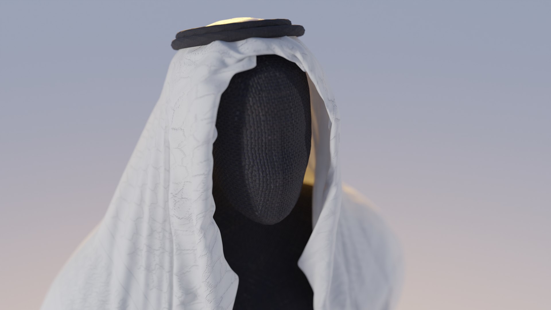 Kafia shemagh Collection Highpoly and Lowpoly 3D - TurboSquid 1735862