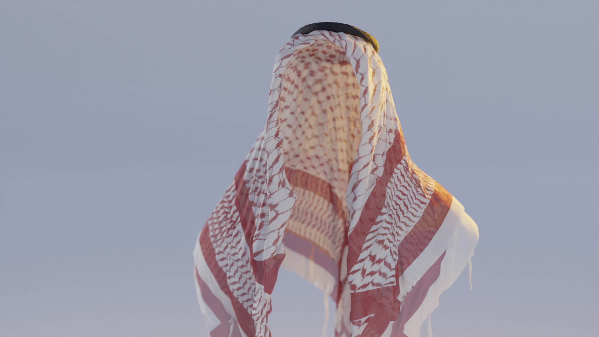 Kafia Shemagh Collection Highpoly And Lowpoly 3D - TurboSquid 1735862