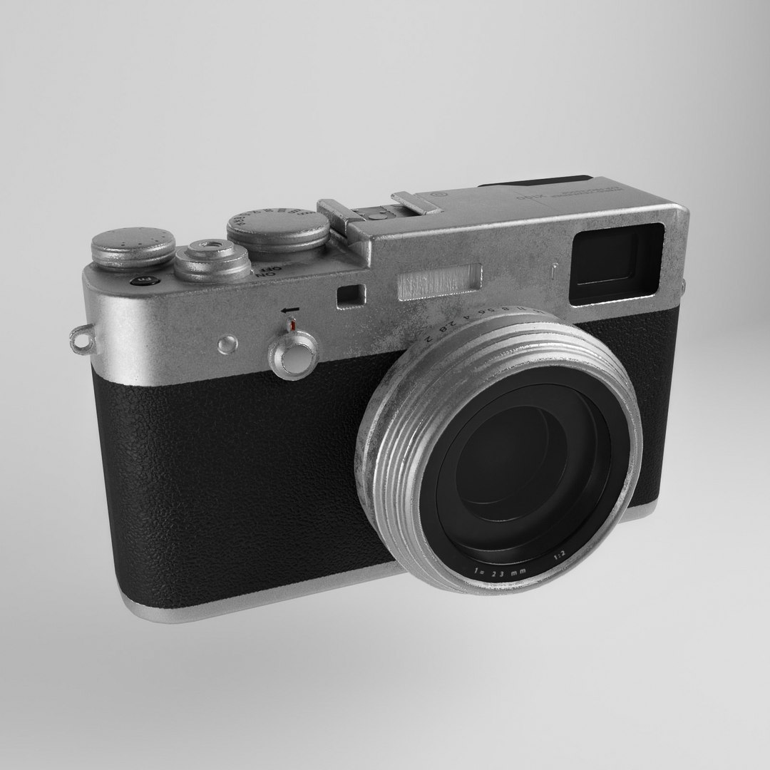 Vintage Rangefinder Camera 3D Model - TurboSquid 2525846