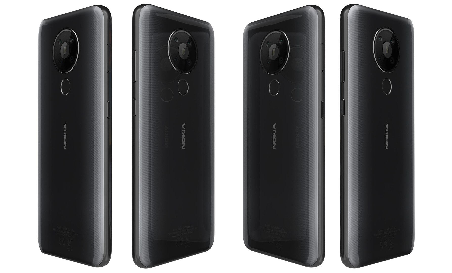 Nokia 5 3 charcoal model - TurboSquid 1569485