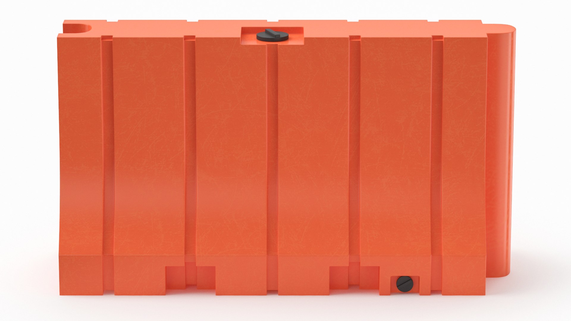3D Plastic Traffic Barrier 01 - TurboSquid 2069353