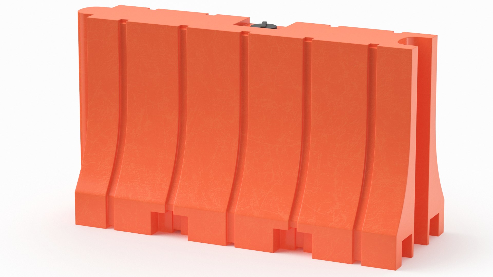 3D Plastic Traffic Barrier 01 - TurboSquid 2069353