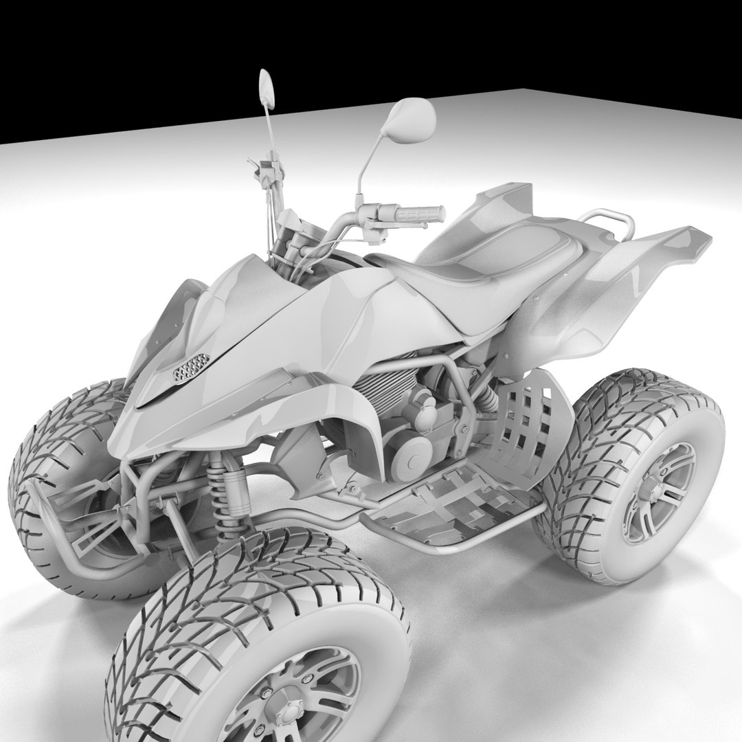 canam quad 3d model