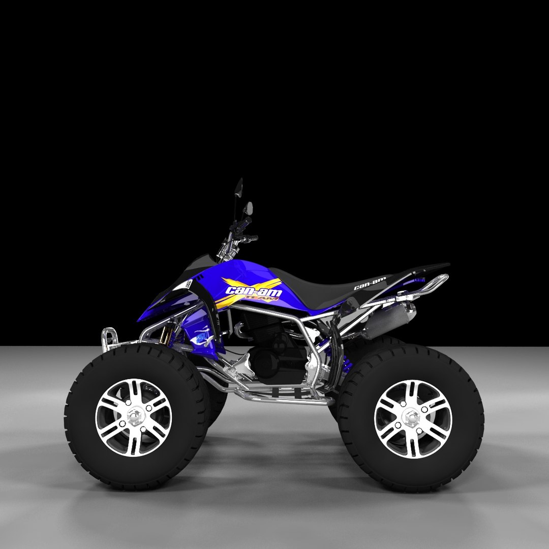 canam quad 3d model