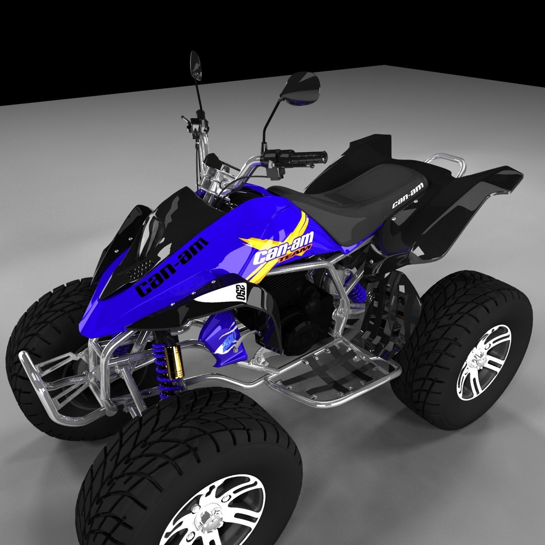 canam quad 3d model