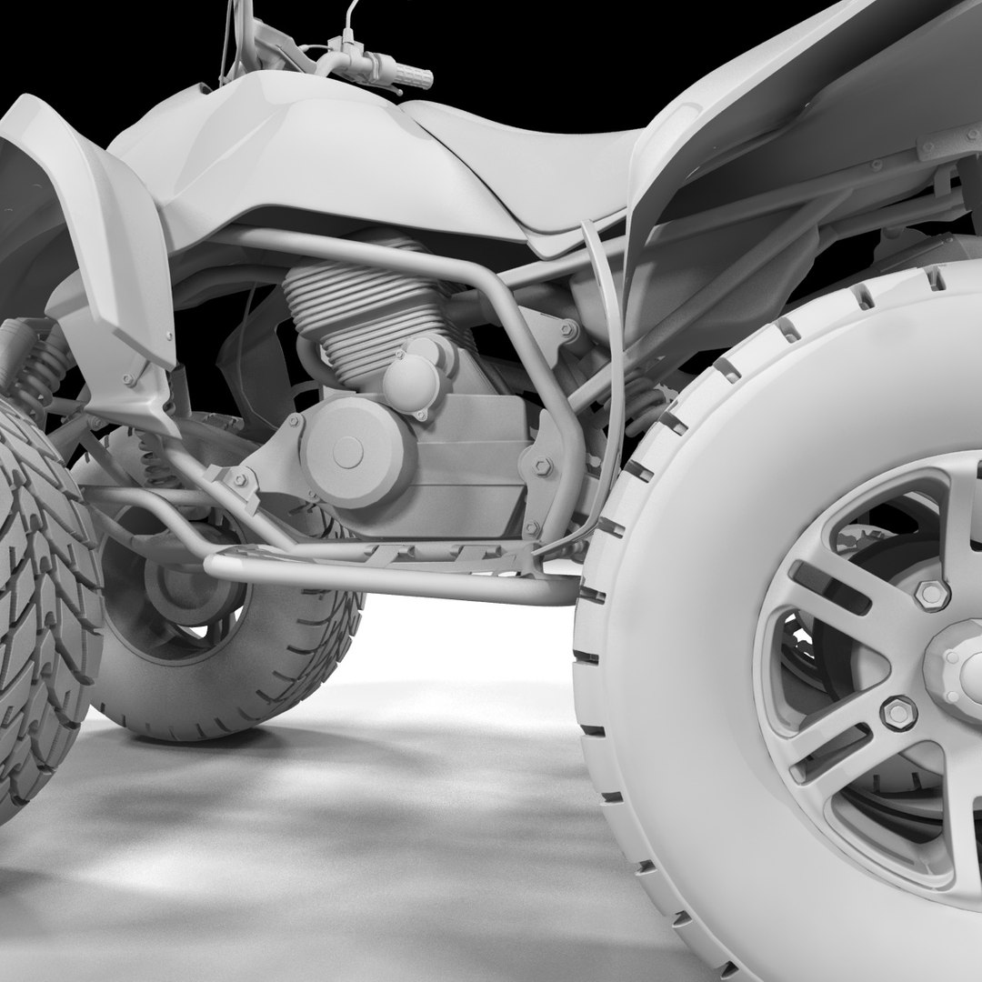 canam quad 3d model