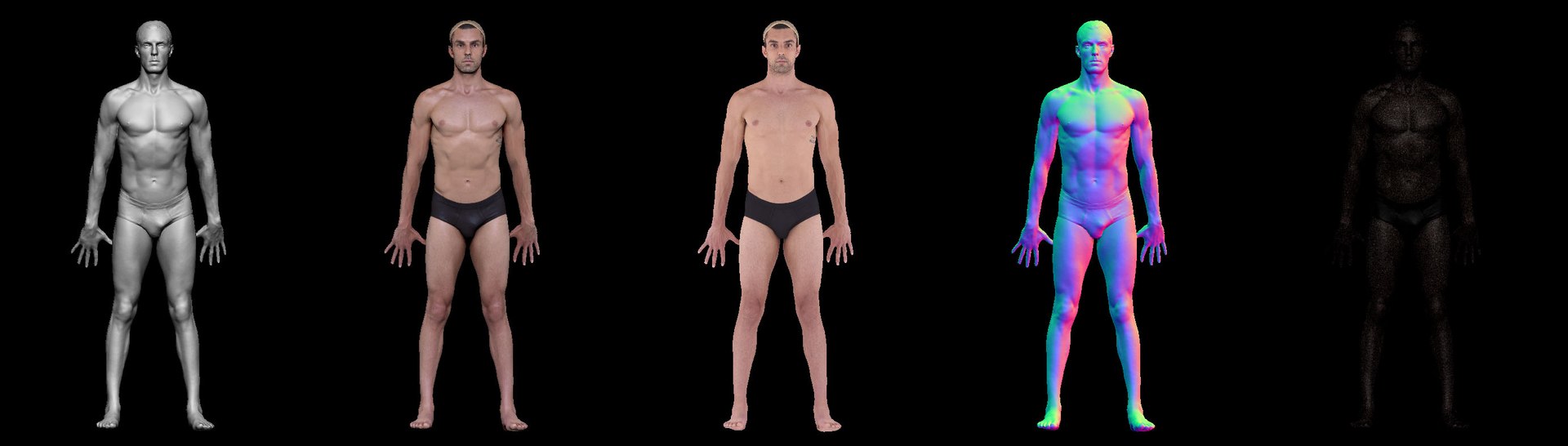 3D Male Scan - Dan 033 - TurboSquid 2025378
