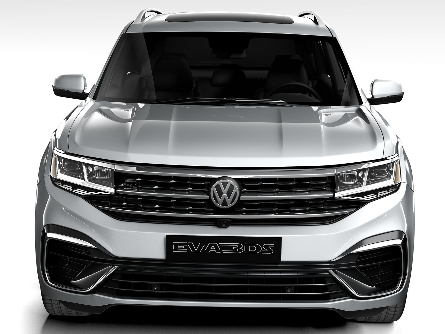 3D model Volkswagen Atlas R-line 2021 - TurboSquid 1848668