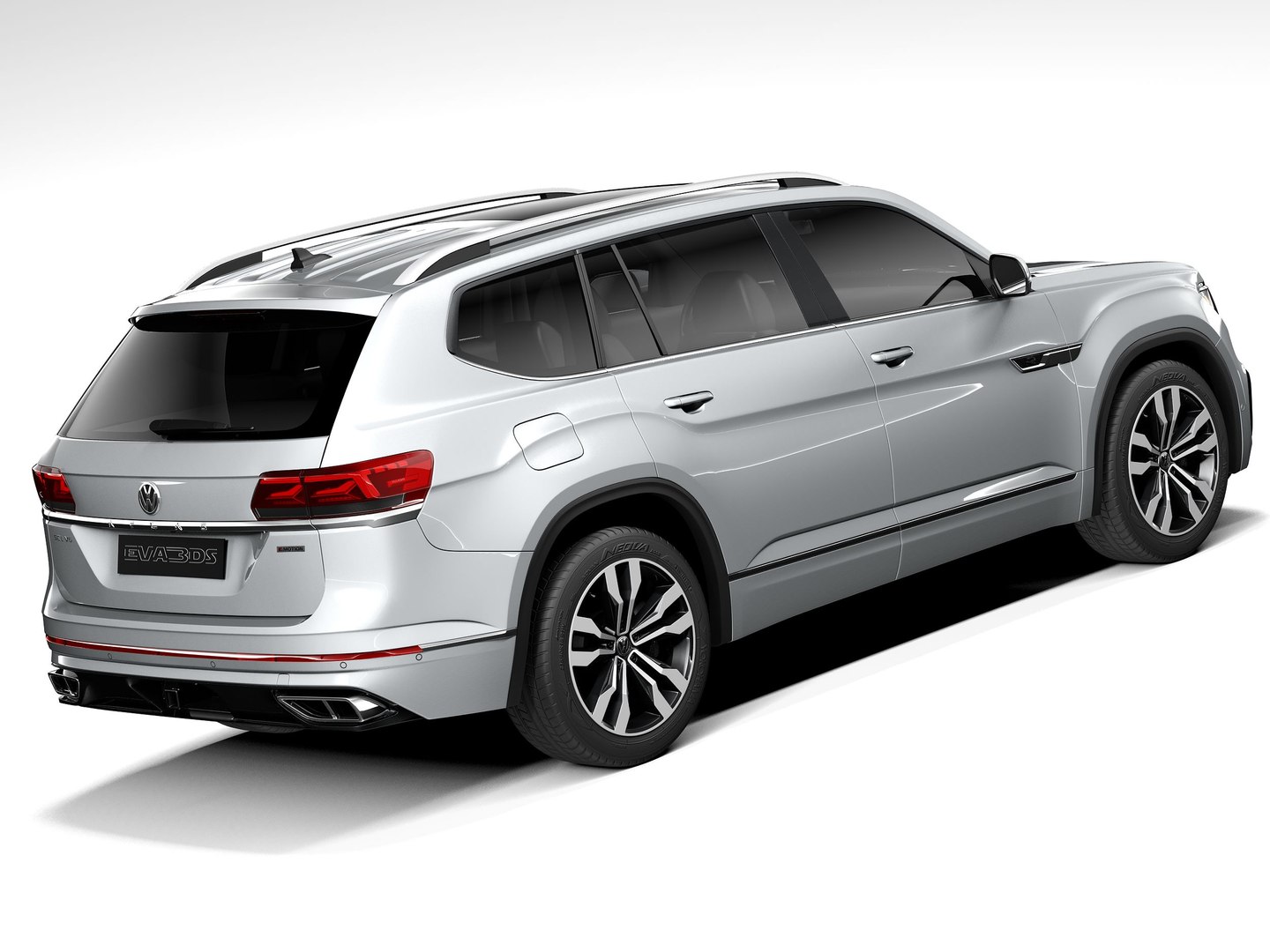 3D model Volkswagen Atlas R-line 2021 - TurboSquid 1848668