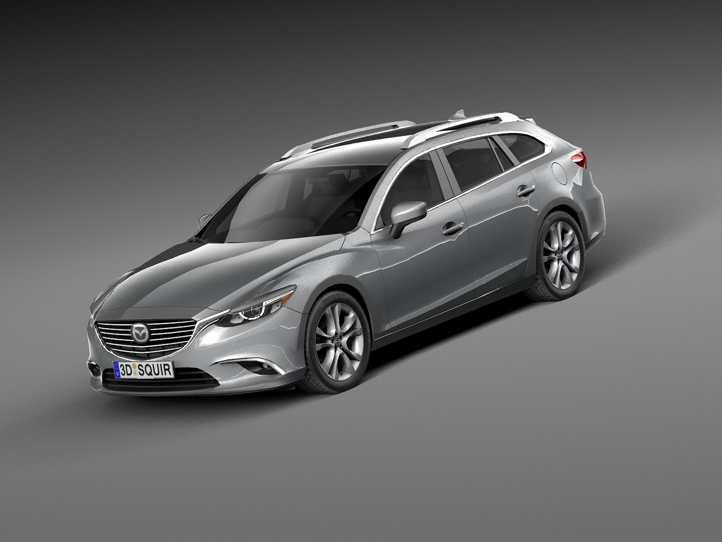 3d Model Mazda 6 Wagon