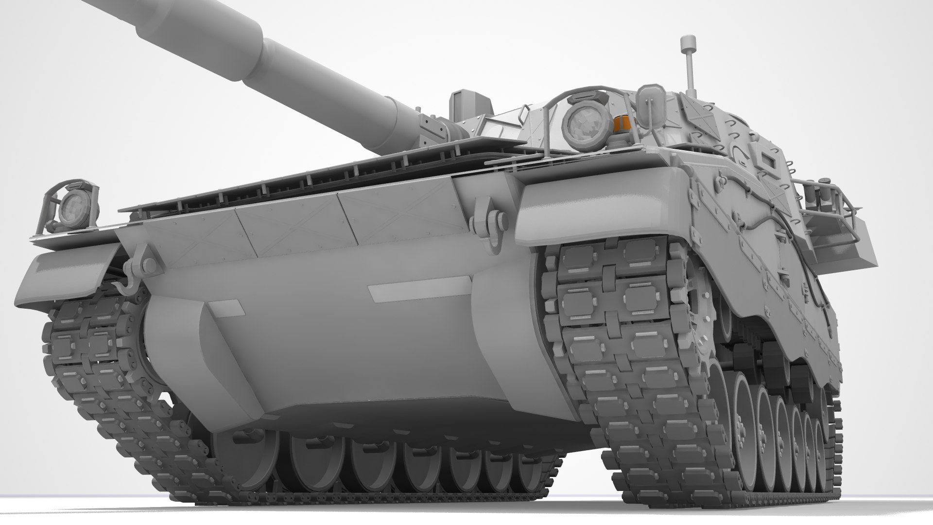 3D ASCOD LT105 Light Tank - TurboSquid 2191365