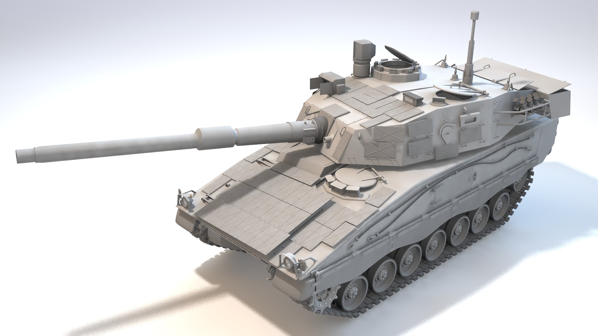 3D ASCOD LT105 Light Tank - TurboSquid 2191365