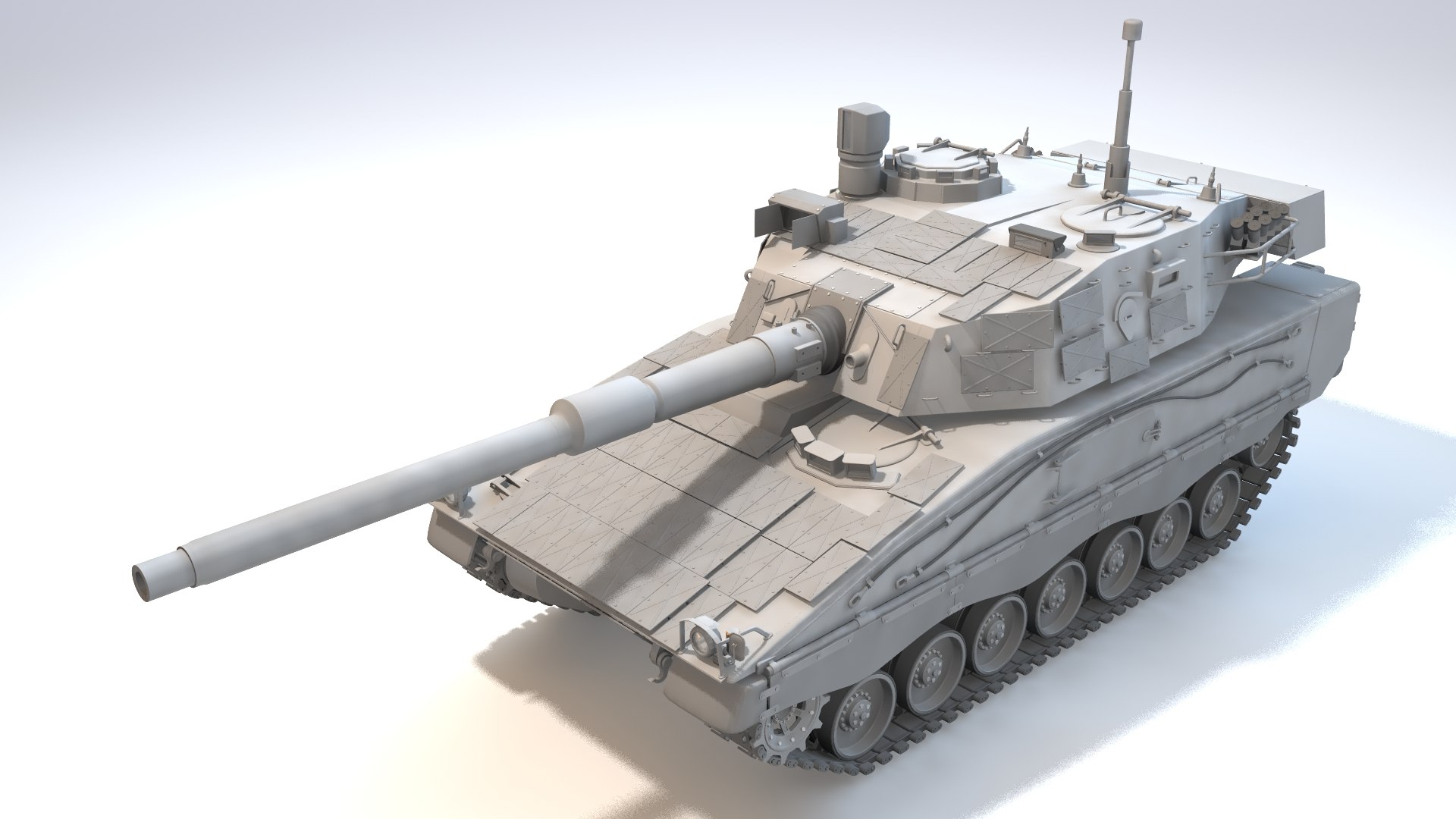 3D ASCOD LT105 Light Tank - TurboSquid 2191365