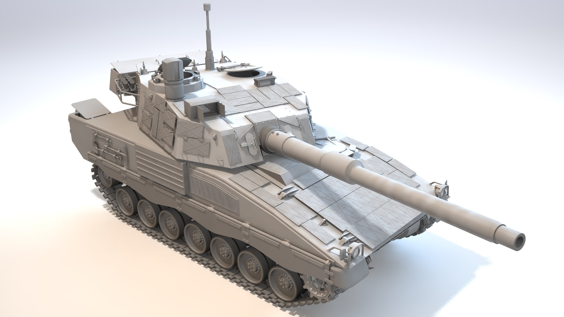 3D ASCOD LT105 Light Tank - TurboSquid 2191365