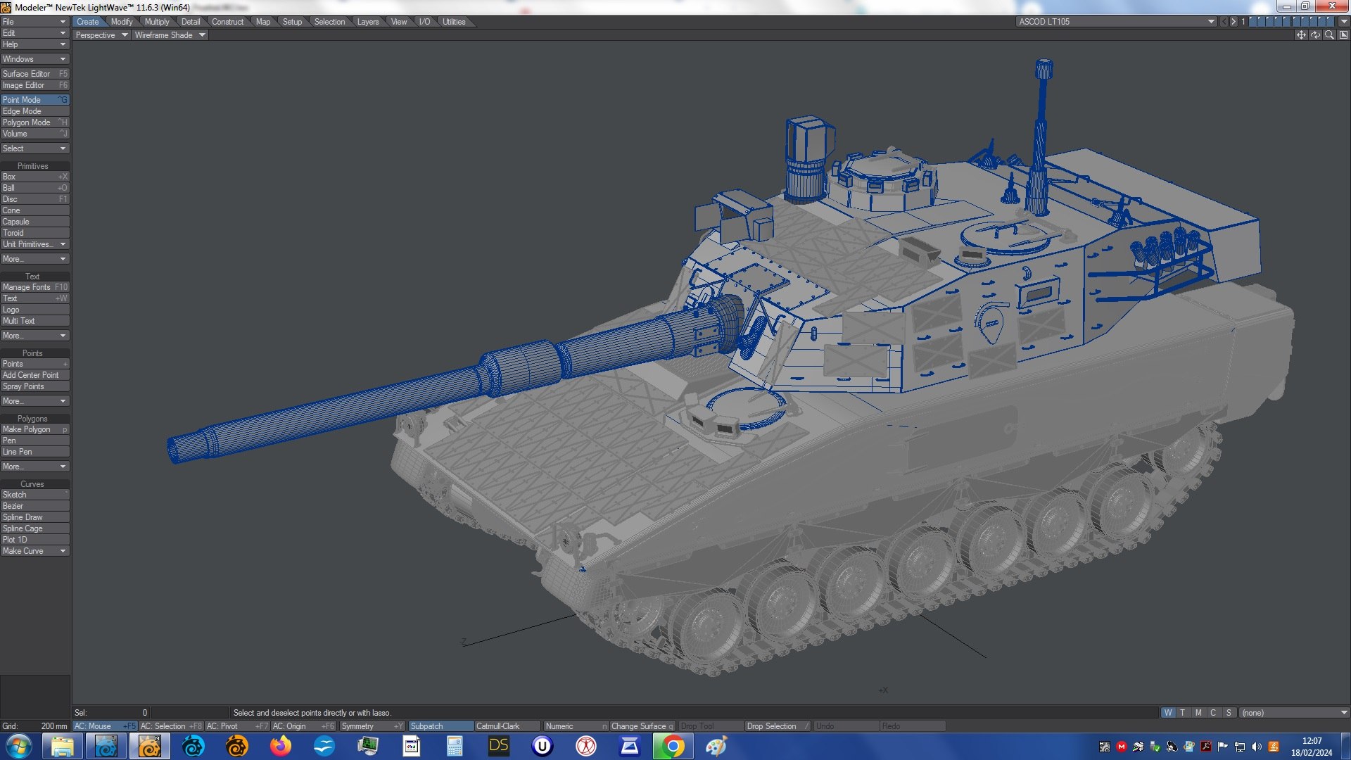 3D ASCOD LT105 Light Tank - TurboSquid 2191365