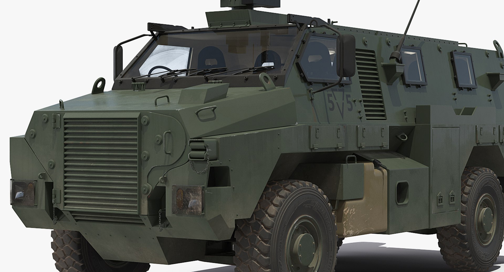 3D protected infantry vehicle bushmaster model - TurboSquid 1305786