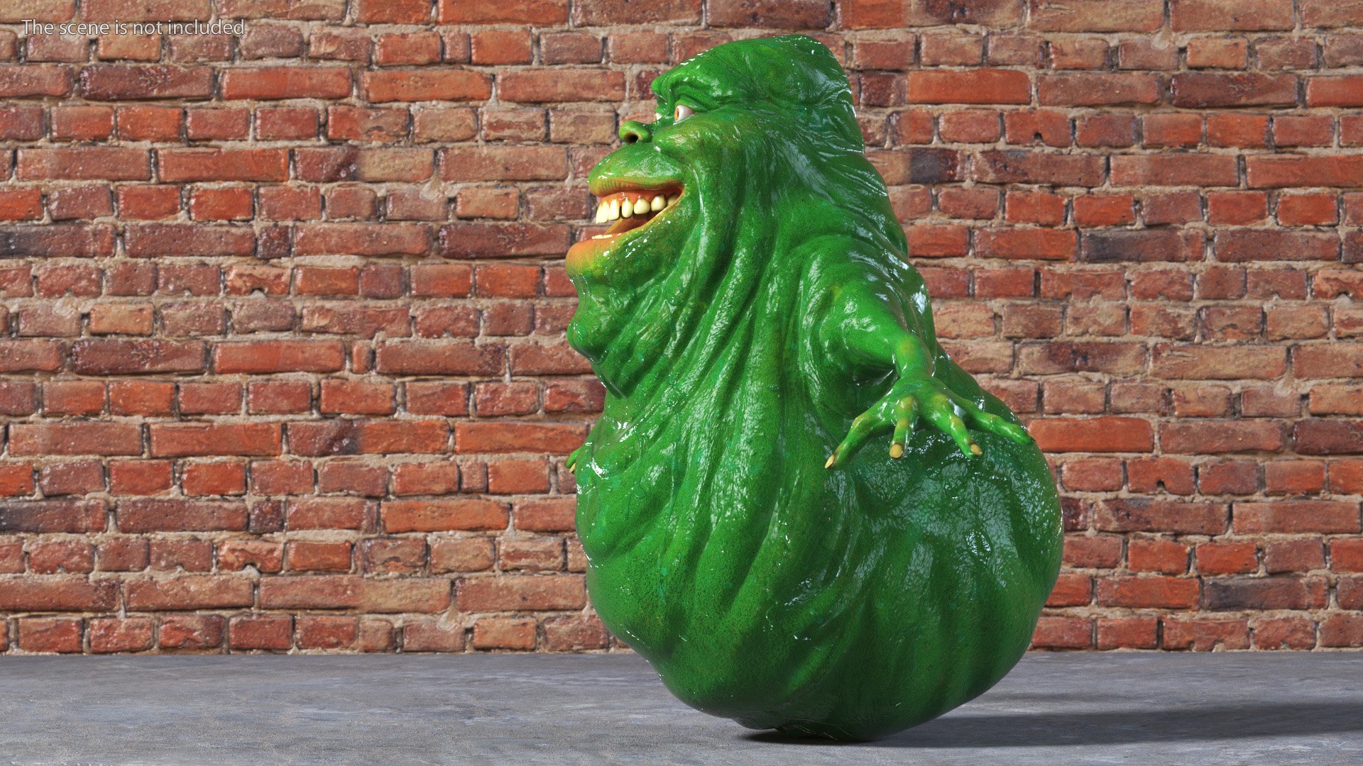 3D Ghostbusters Character Slimer T-pose - TurboSquid 2047732