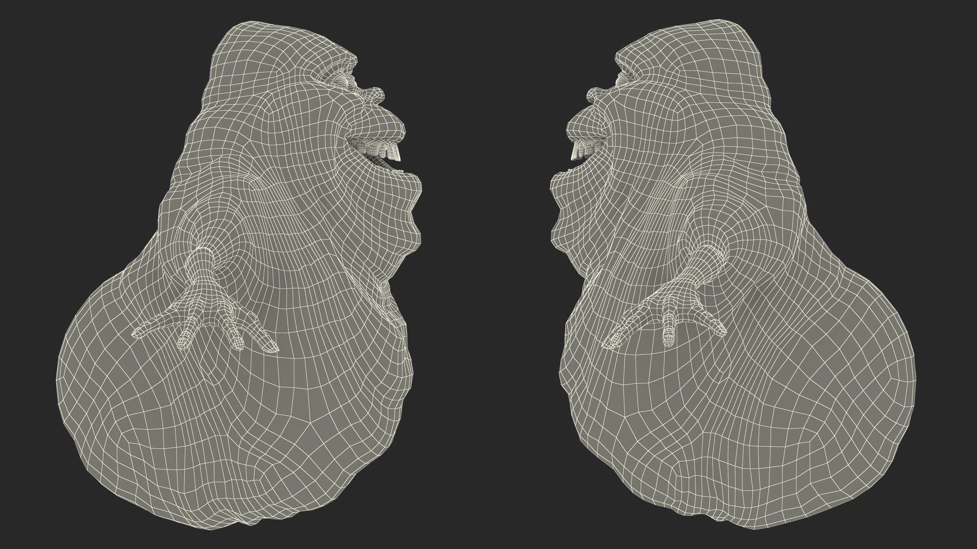 3D Ghostbusters Character Slimer T-pose - TurboSquid 2047732