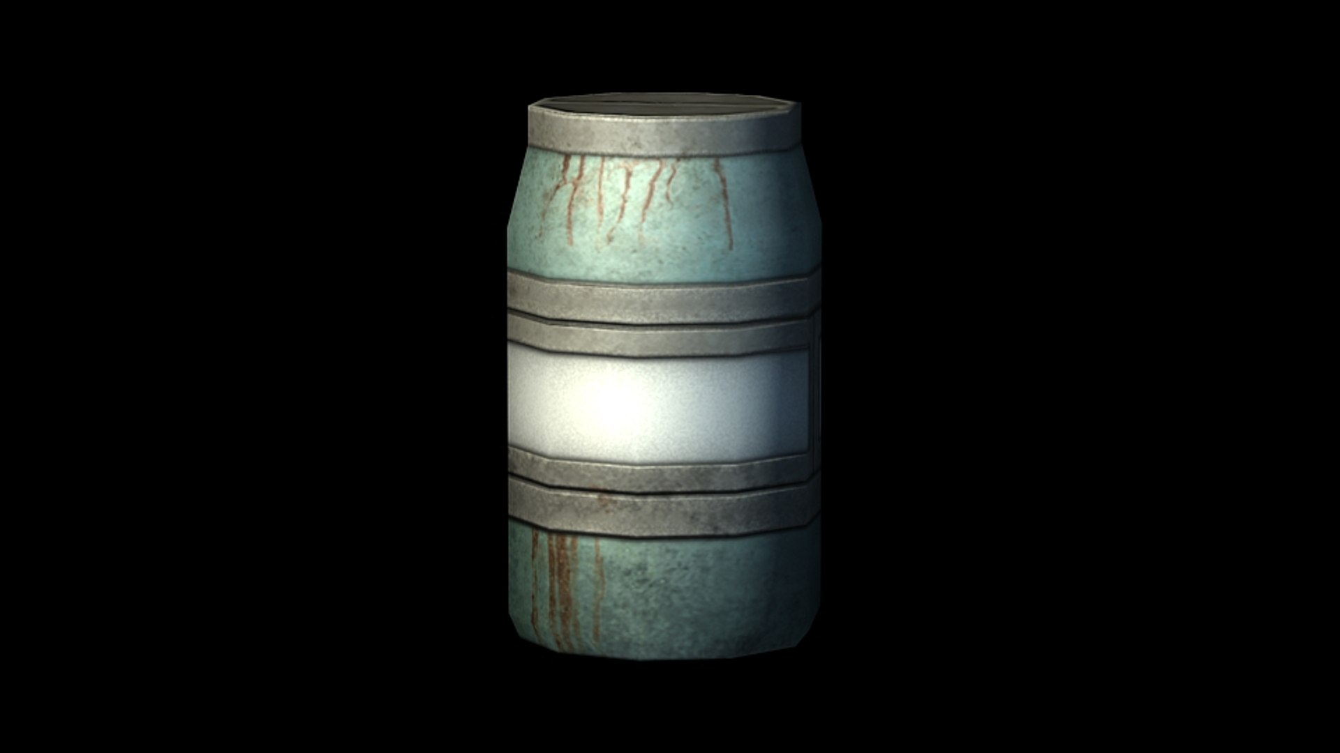 Barrel Prop Science 3d Model