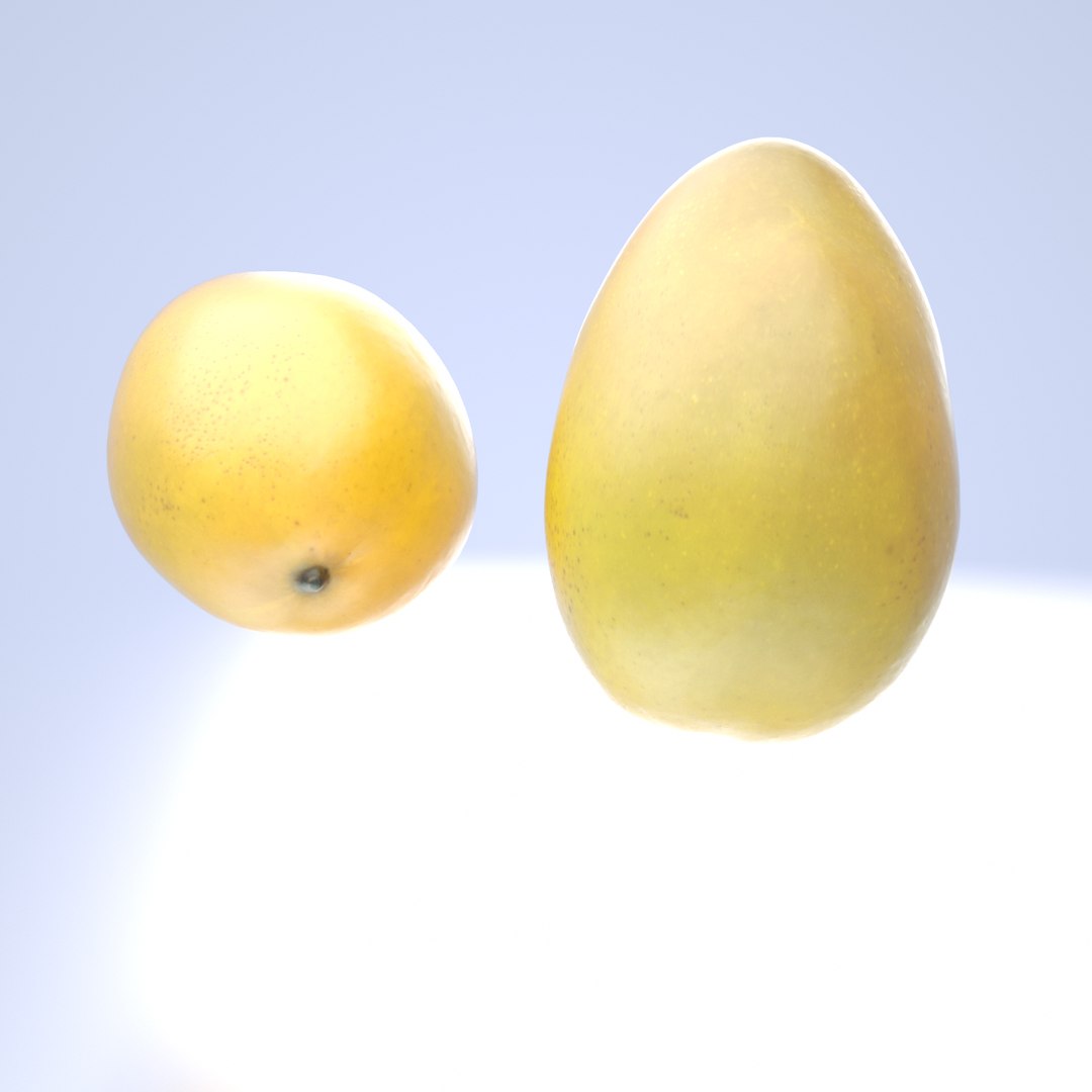 Photorealistic Mangoes Model - TurboSquid 1464408