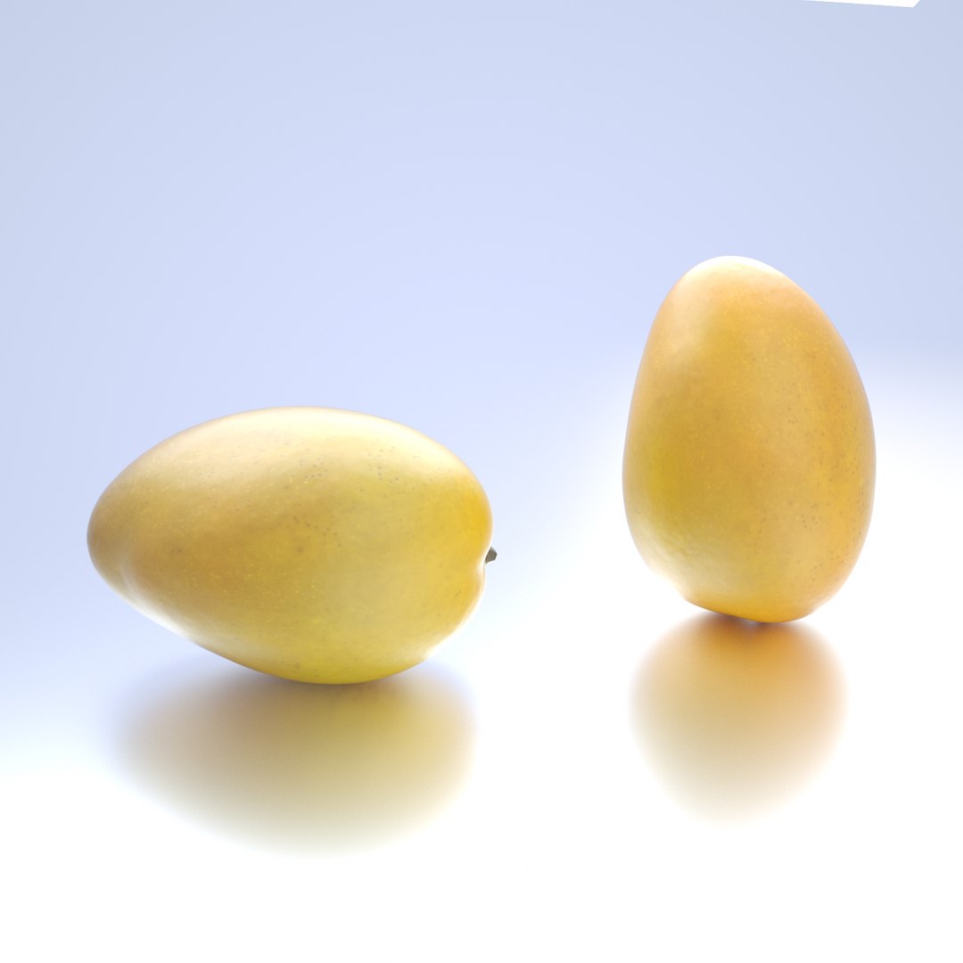 Photorealistic Mangoes Model - TurboSquid 1464408