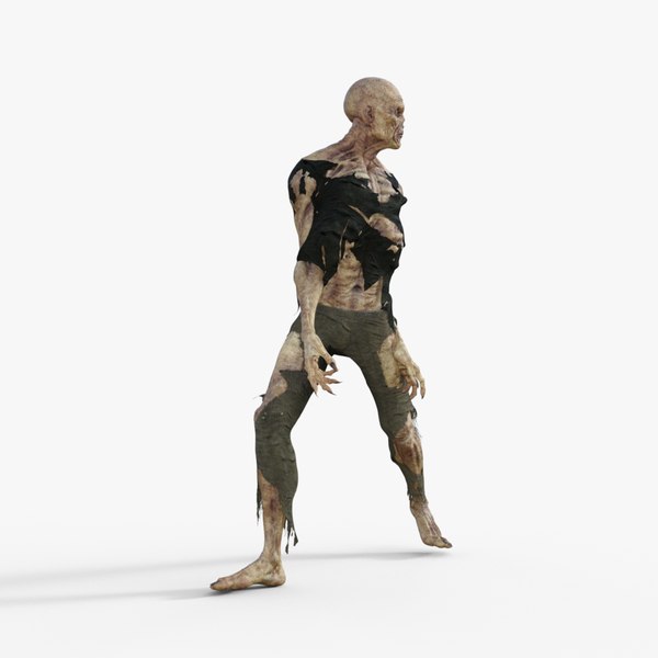 Scary Zombie Rigged 3D 모델 - TurboSquid 1979413