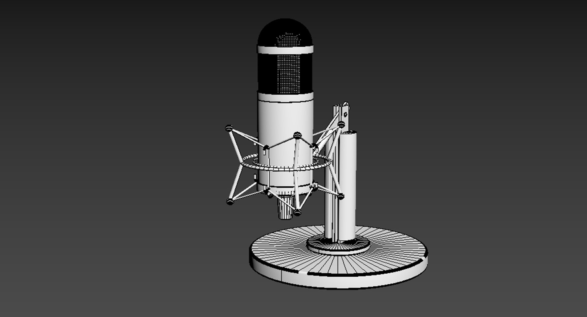 3D Studio Microphone Model - TurboSquid 1517806