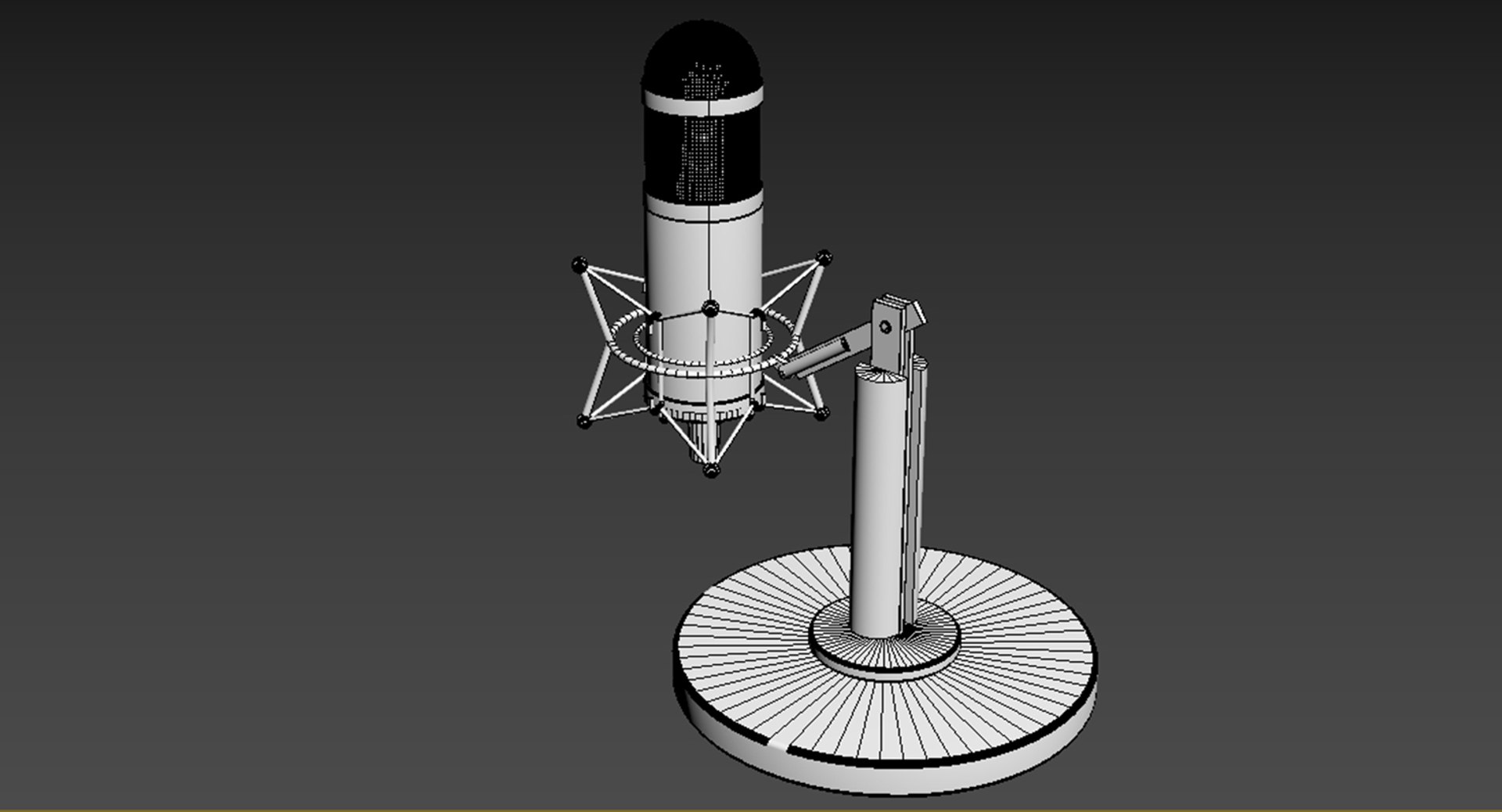 3D Studio Microphone Model - TurboSquid 1517806