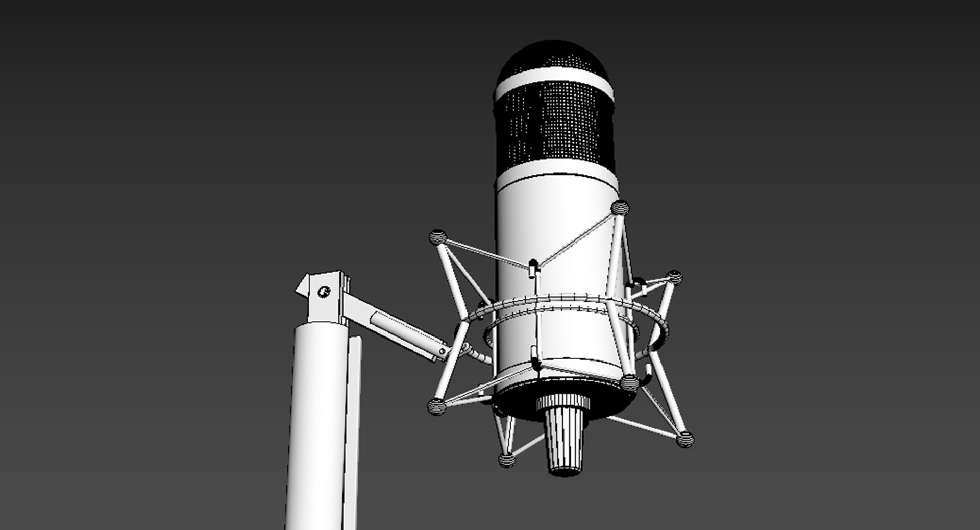 3D Studio Microphone Model - TurboSquid 1517806