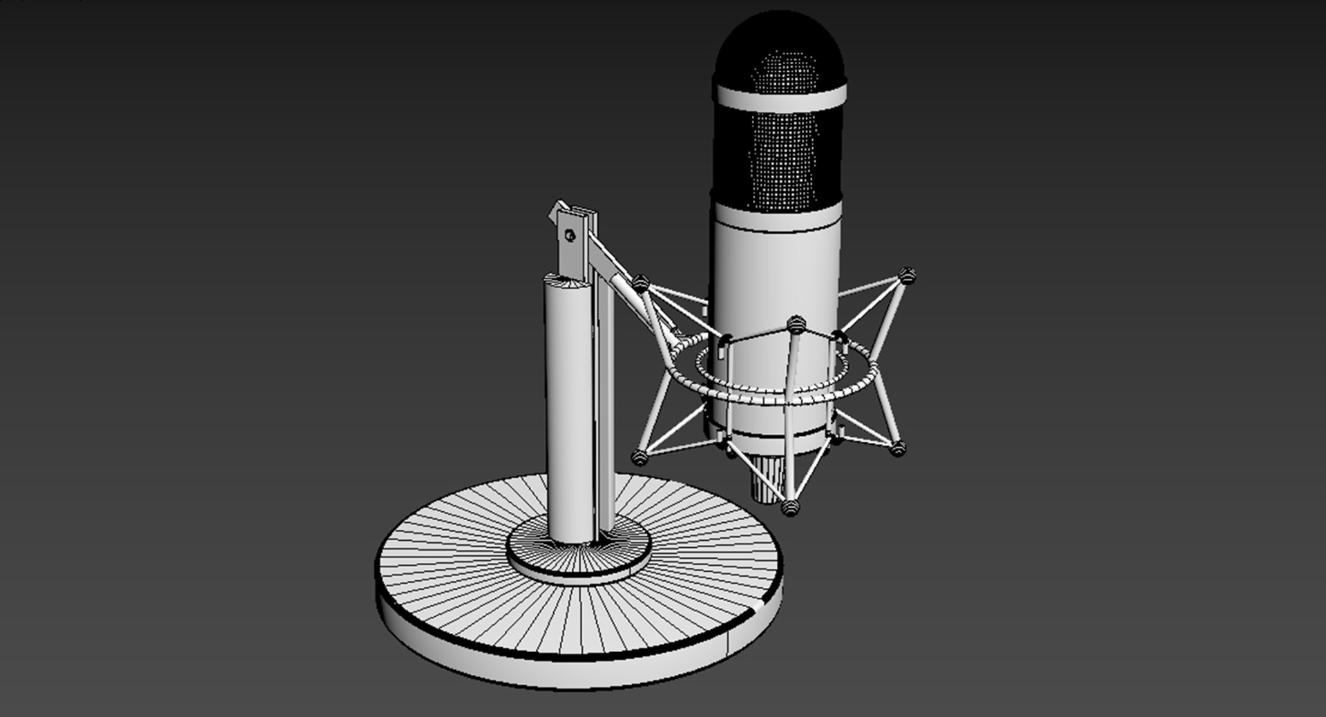 3D Studio Microphone Model - TurboSquid 1517806