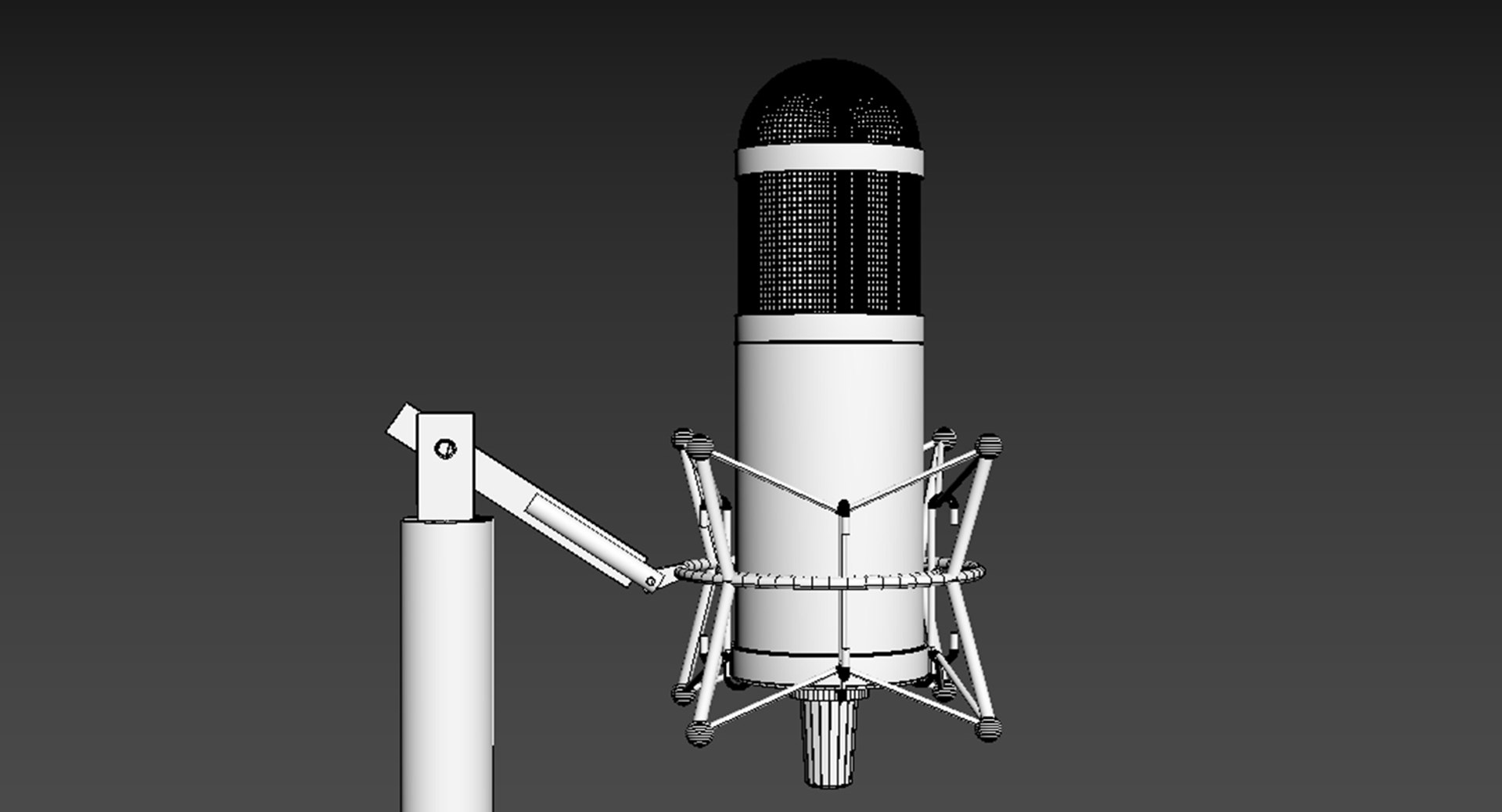 3D Studio Microphone Model - TurboSquid 1517806