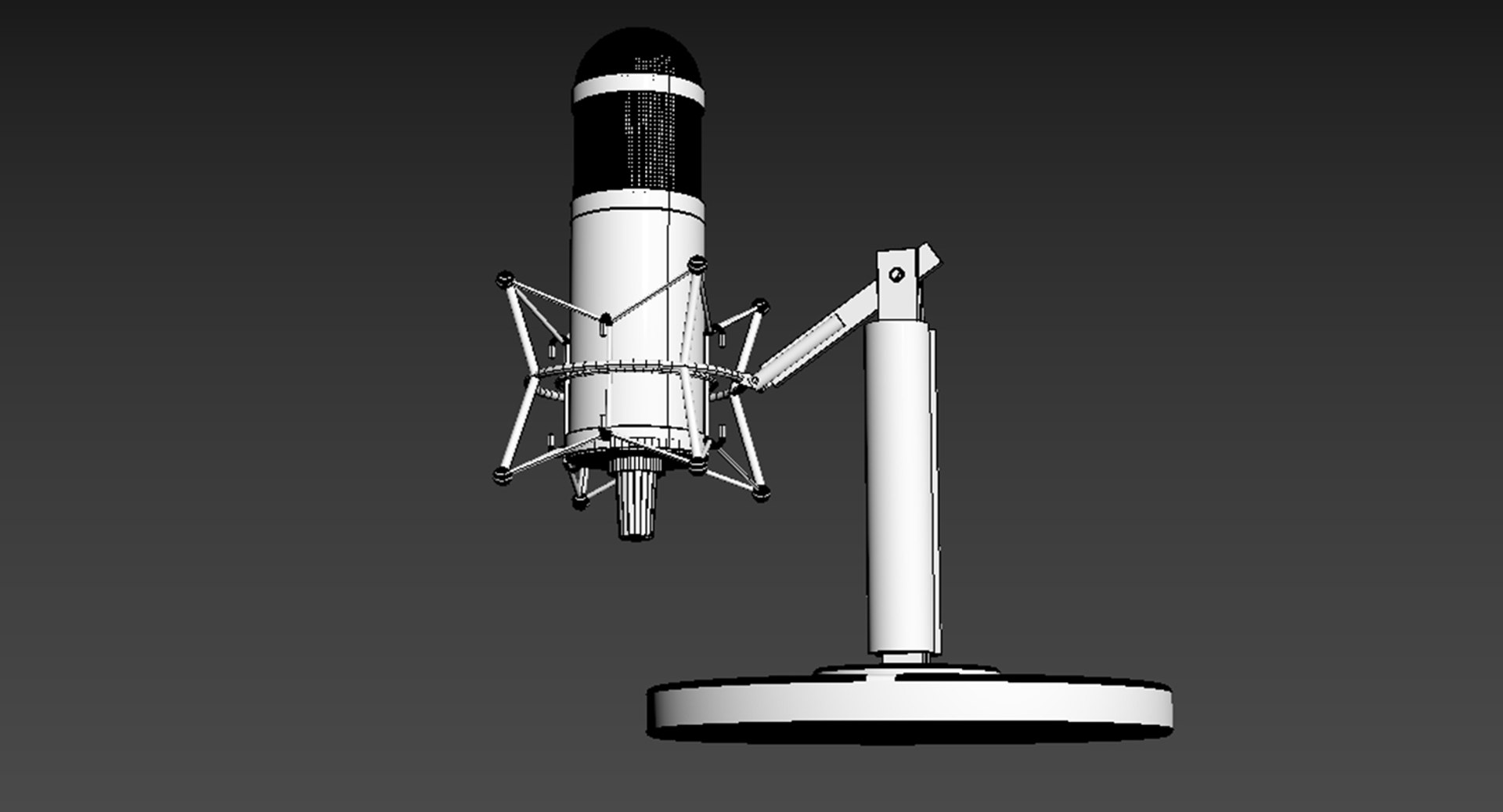 3D Studio Microphone Model - TurboSquid 1517806