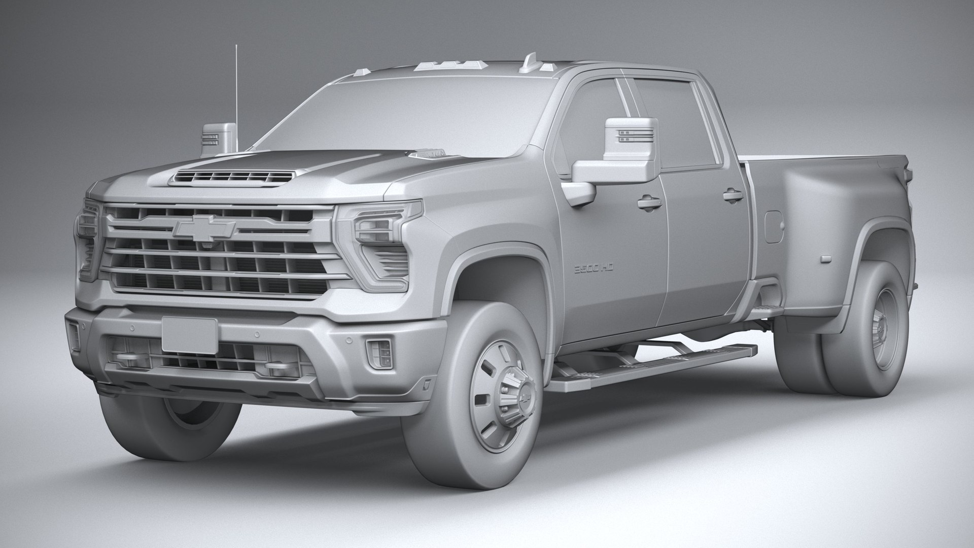 Chevrolet Silverado 3500 HD 2024 3D model - TurboSquid 2004506