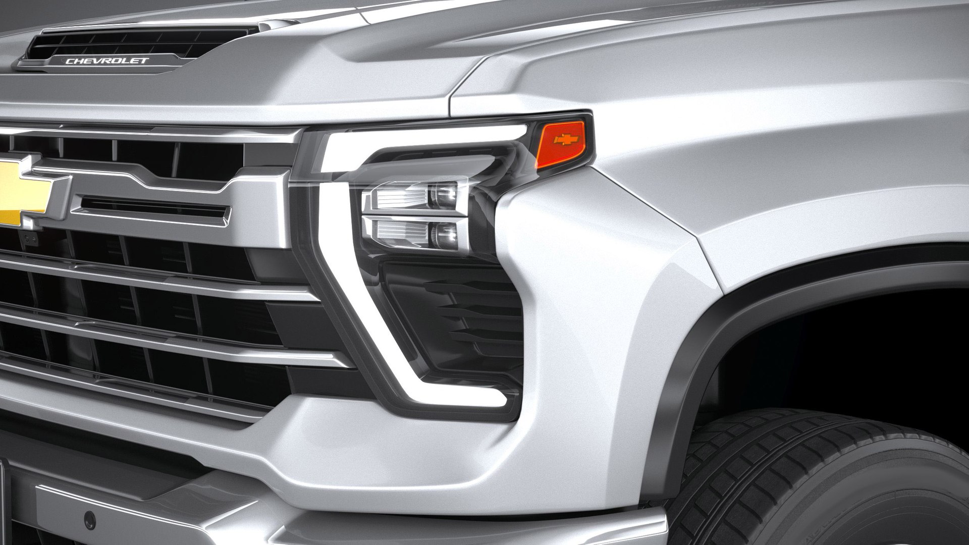 Chevrolet Silverado 3500 HD 2024 3D model - TurboSquid 2004506