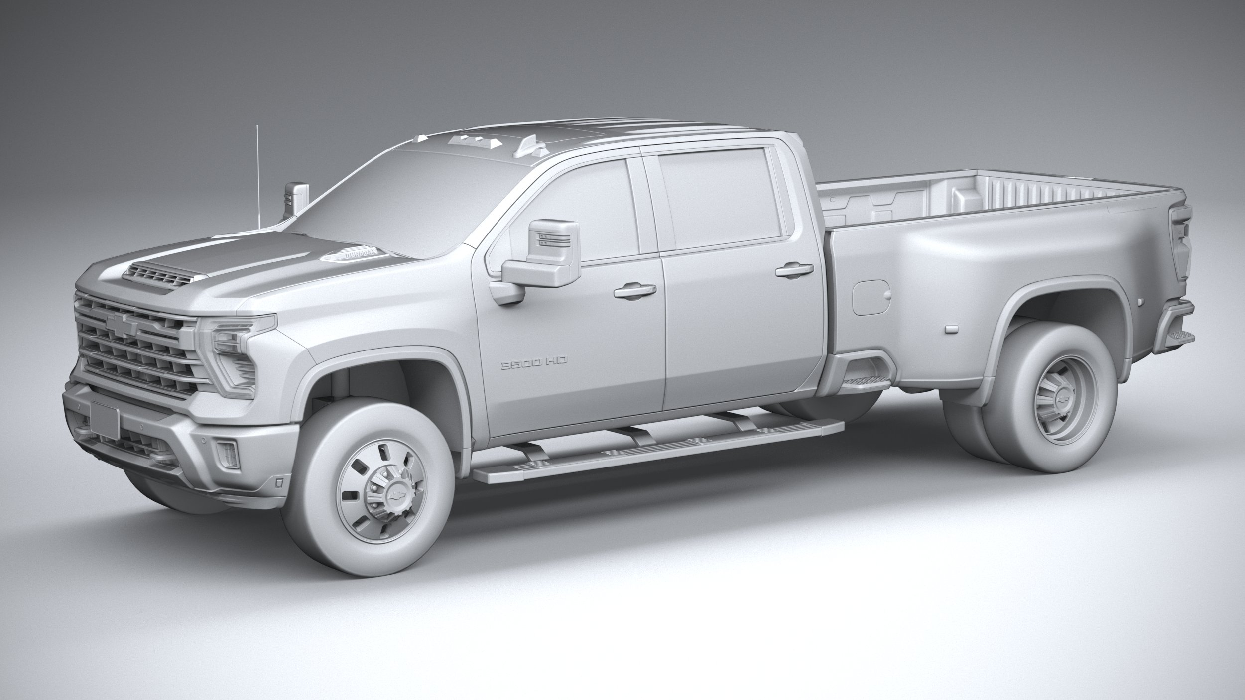 modelo 3d Chevrolet Silverado 3500 HD 2024 - TurboSquid 2004506