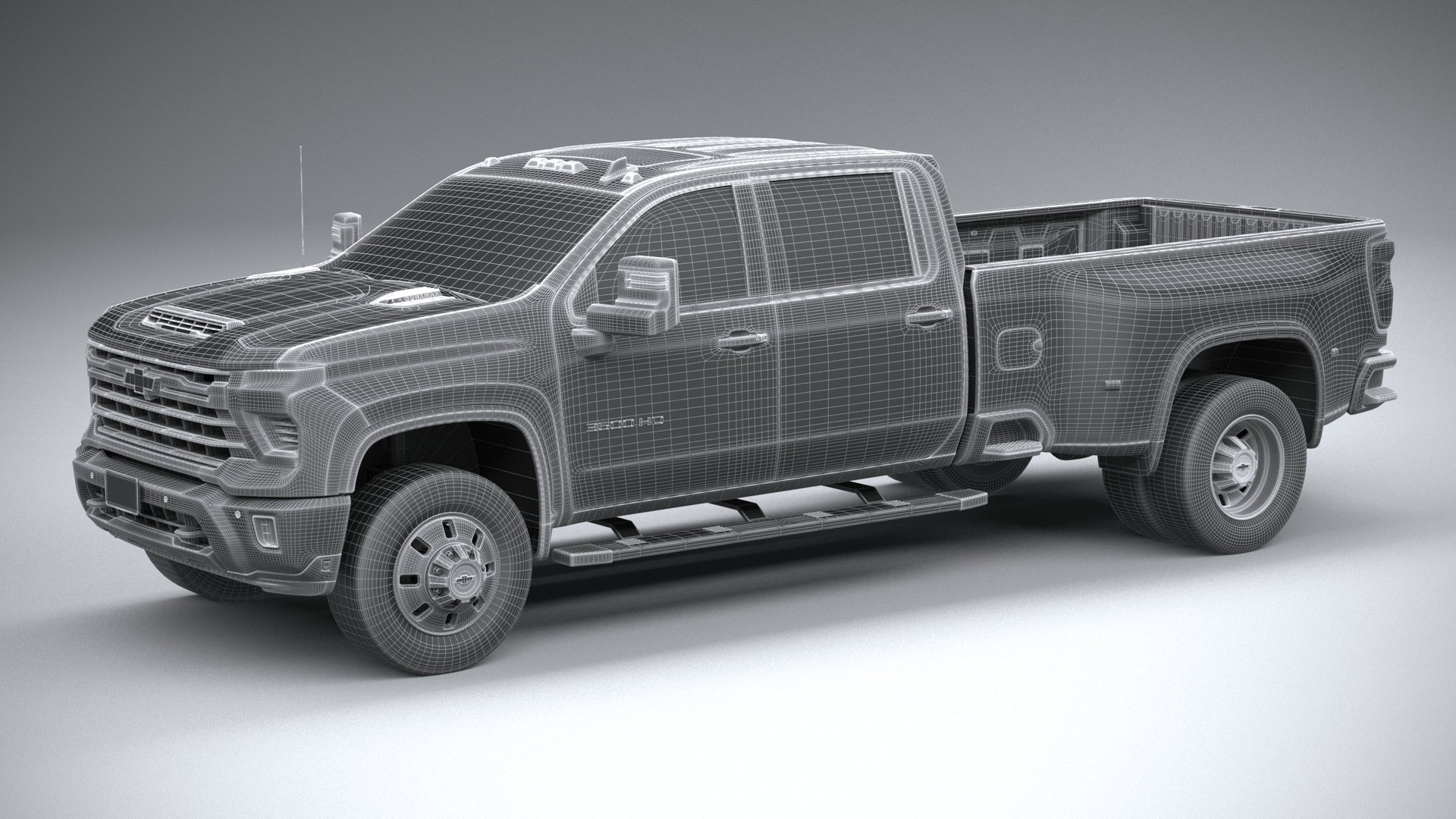 Chevrolet Silverado 3500 HD 2024 3D model - TurboSquid 2004506