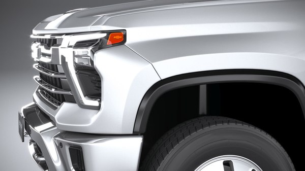 Chevrolet Silverado 3500 HD 2024 3D model - TurboSquid 2004506