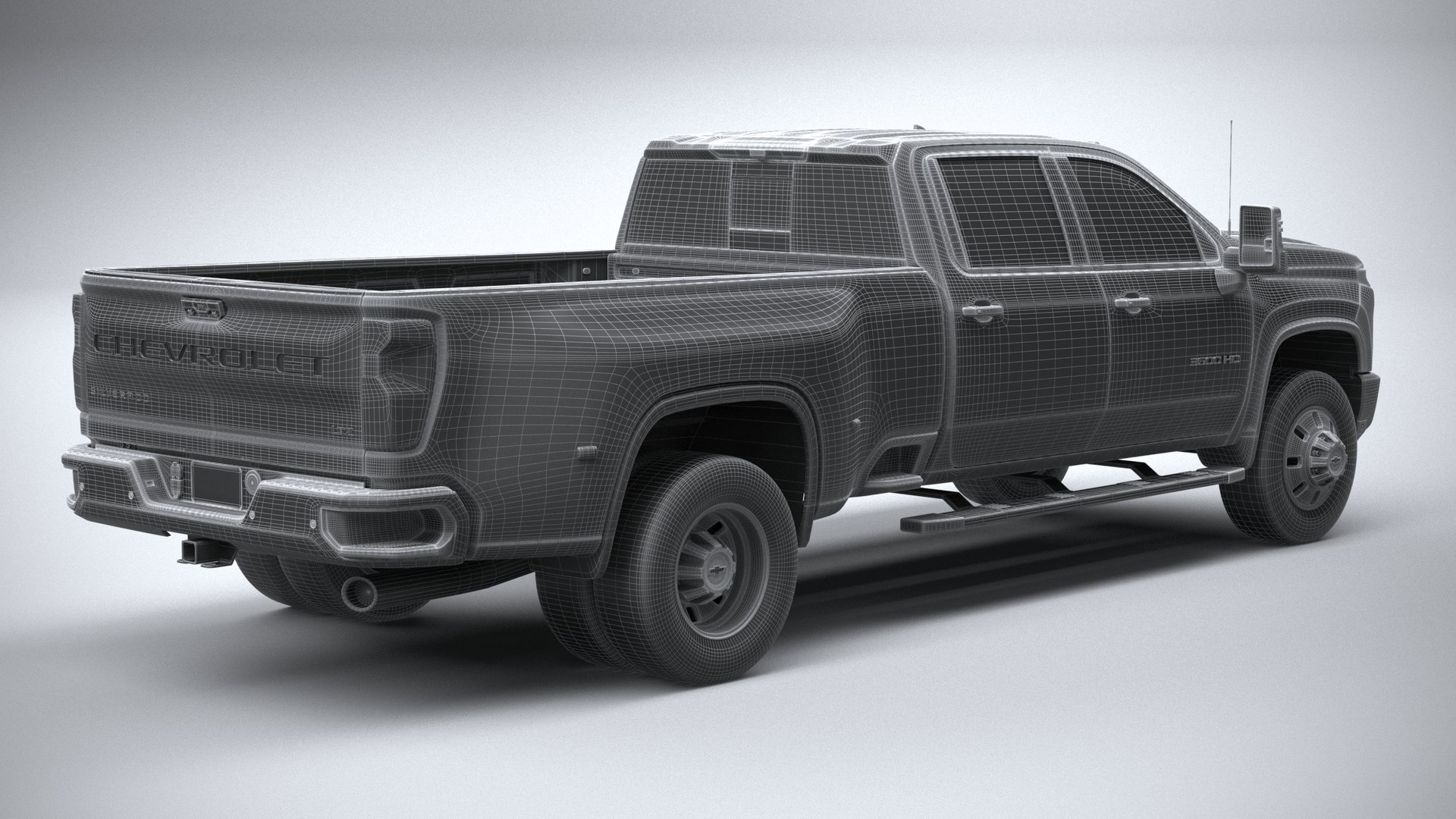 Chevrolet Silverado 3500 HD 2024 3D model - TurboSquid 2004506