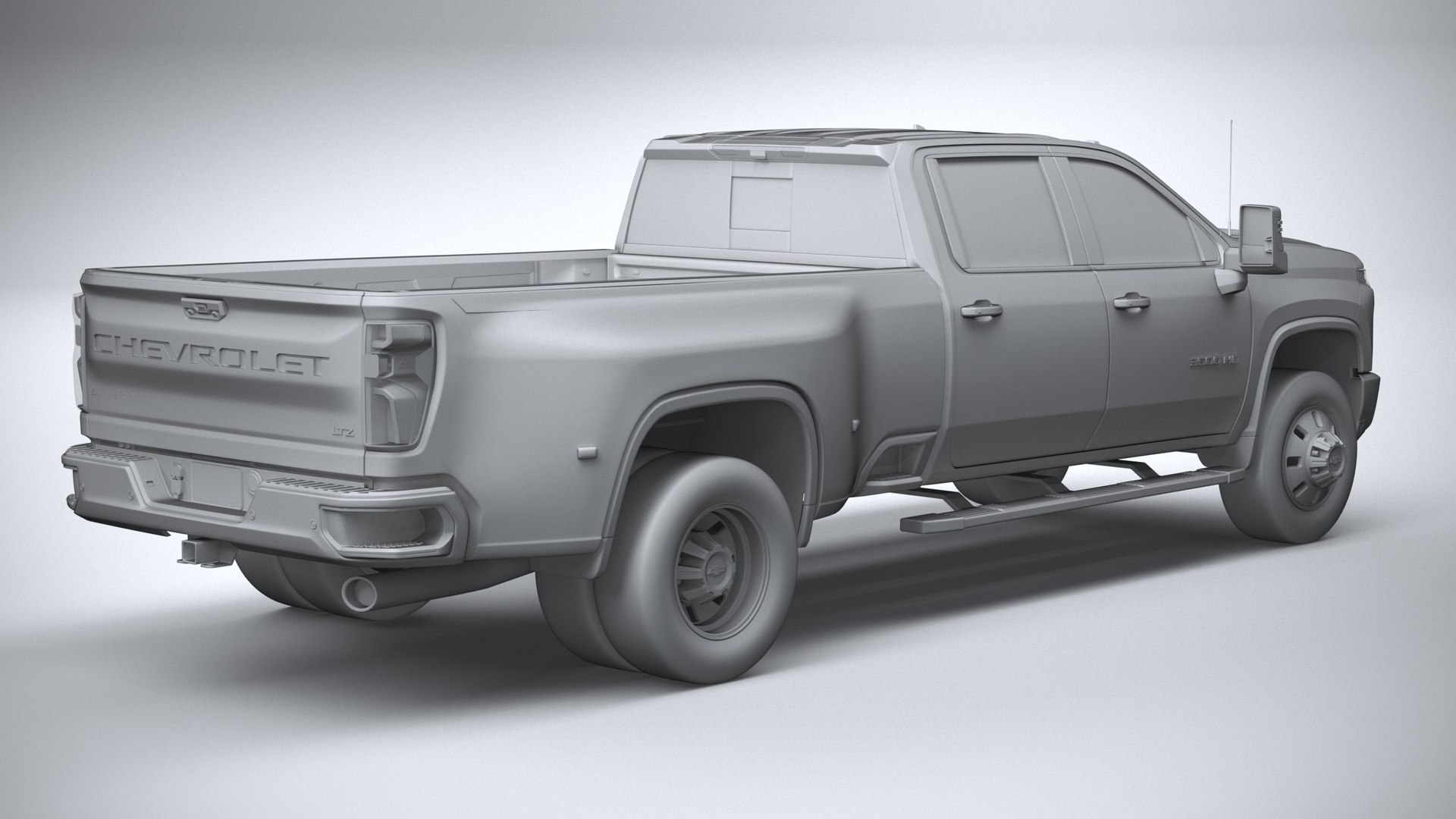 Chevrolet Silverado 3500 HD 2024 3D model - TurboSquid 2004506