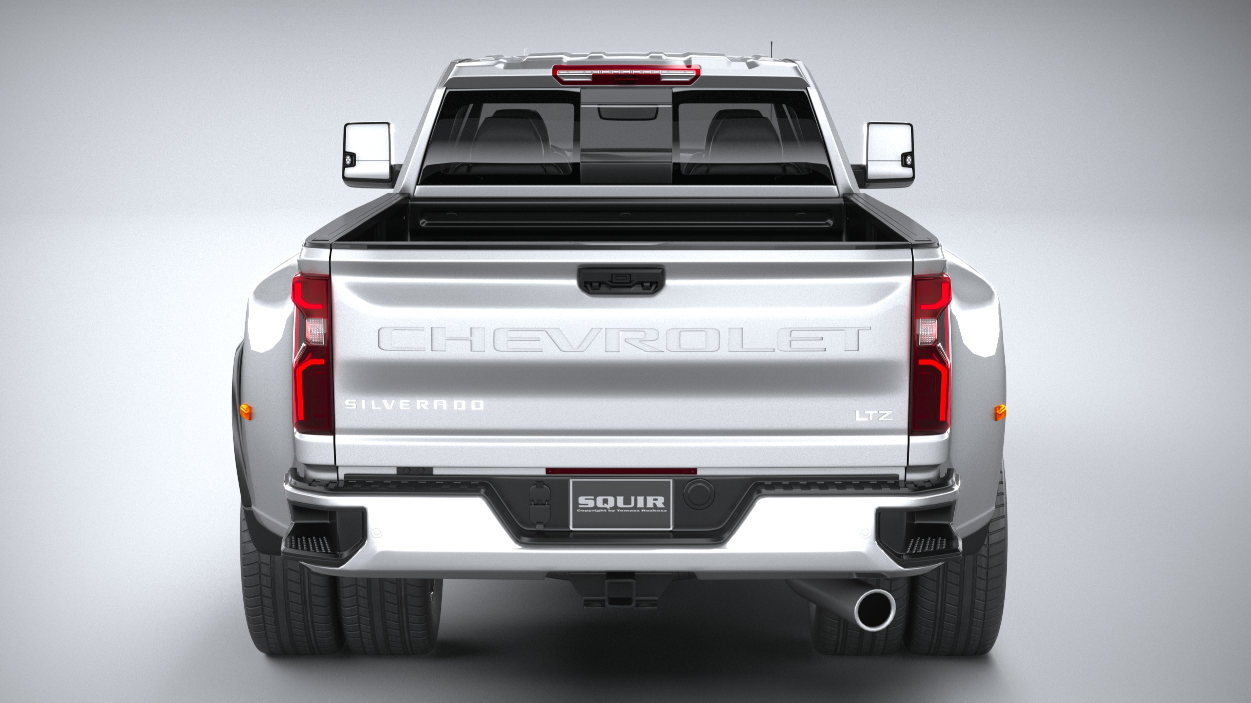 modelo 3d Chevrolet Silverado 3500 HD 2024 - TurboSquid 2004506
