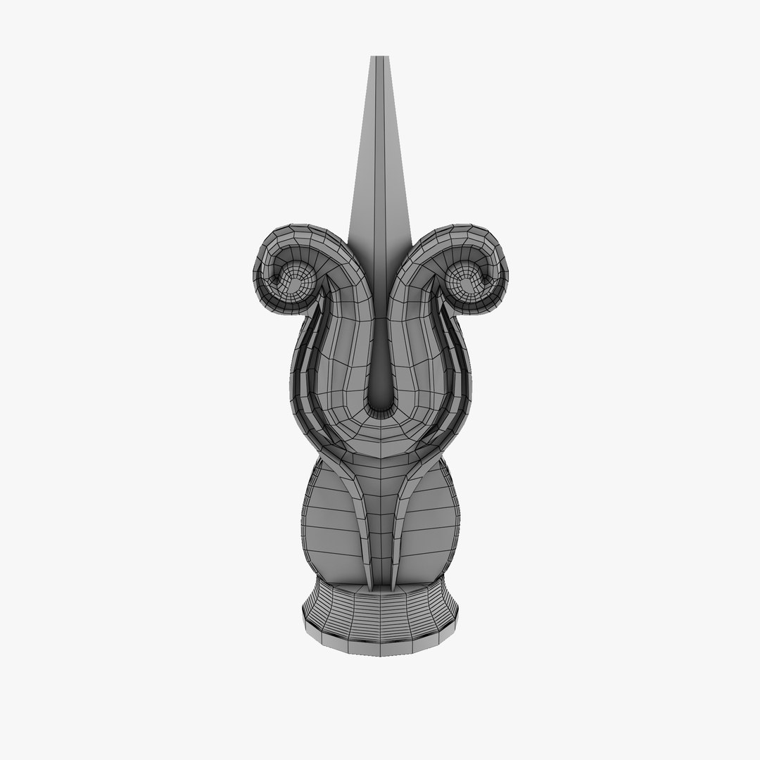 3d Decorative Element Empire Model