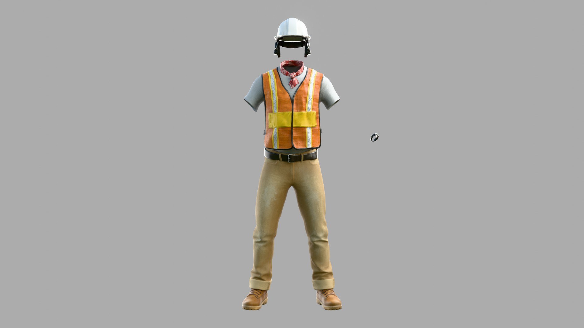 3D Model Construction Worker Outfits - TurboSquid 2384007
